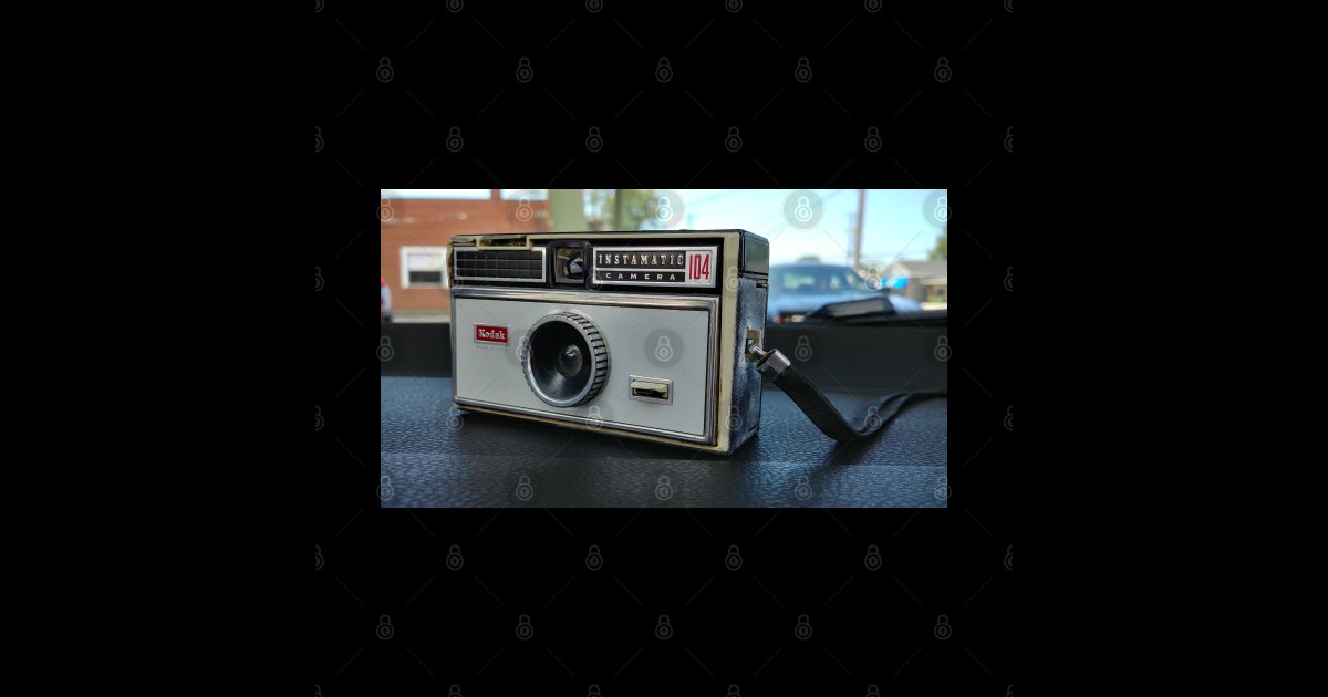 Kodak Instamatic Camera - Camera - Sticker | TeePublic