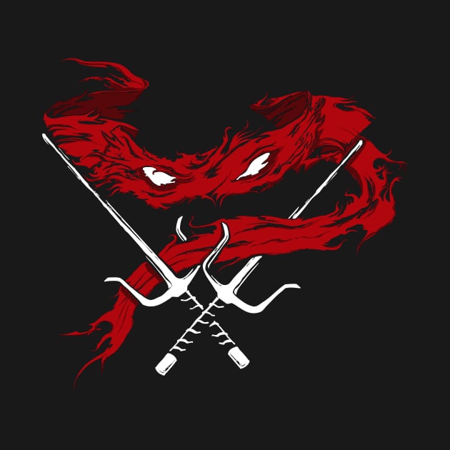 Red Wrath - Ninja Turtles - T-Shirt | TeePublic