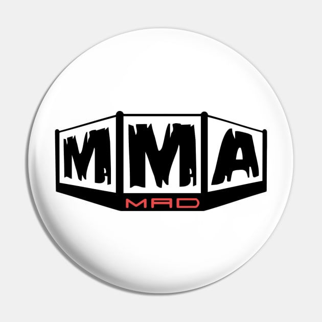 MMA CAGE - Mma Fighter - Pin | TeePublic