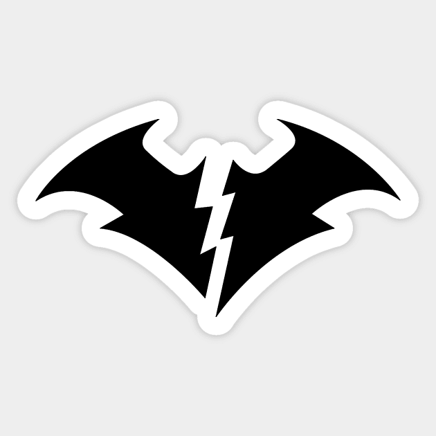 The Red Death Metal Emblem V5 - Dc - Sticker | TeePublic