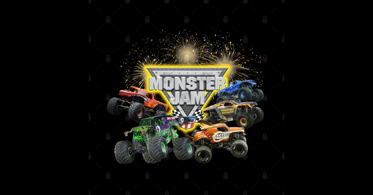 Monster jam - Monster Jam - Posters and Art Prints | TeePublic