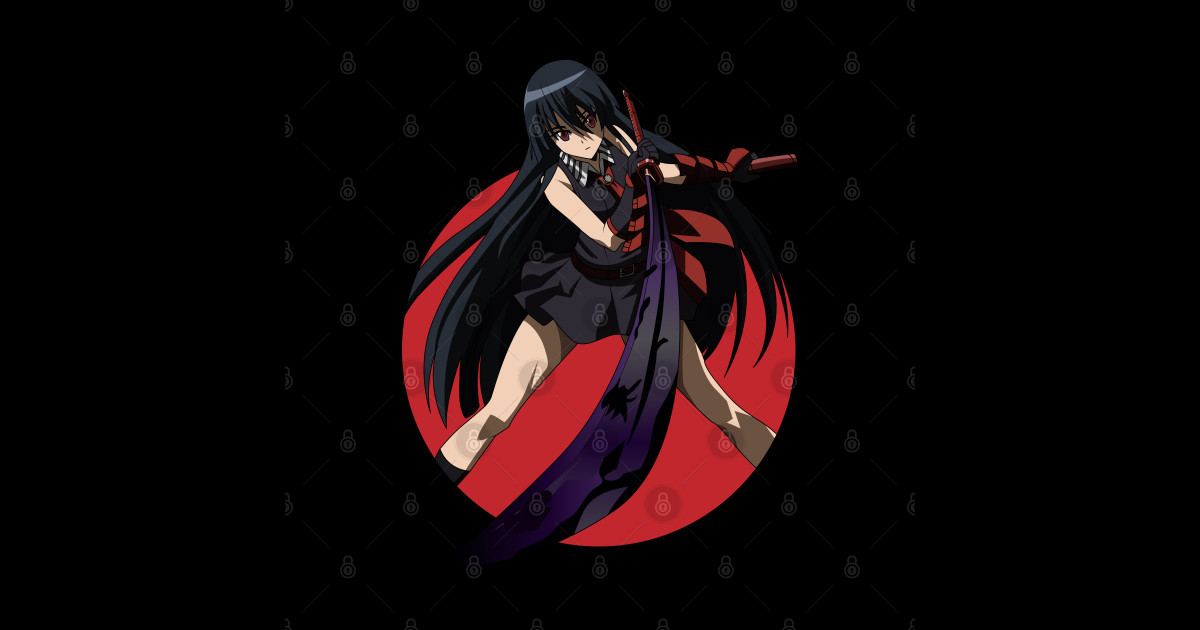 Akame ga Kill - Akame - Akame - Sticker | TeePublic