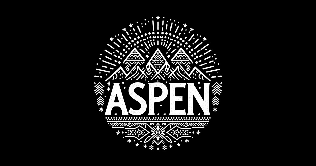 Aspen Ski Resort – Winter Wonderland Adventure - Aspen - Sticker ...