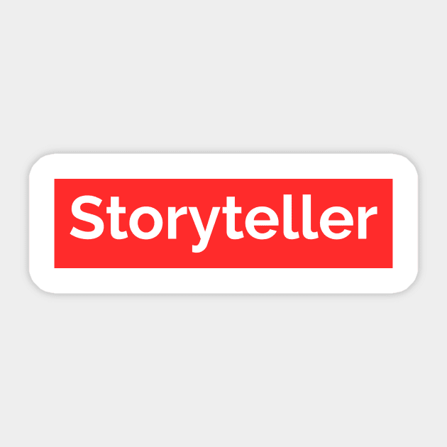 Storyteller - Storyteller - Sticker | TeePublic