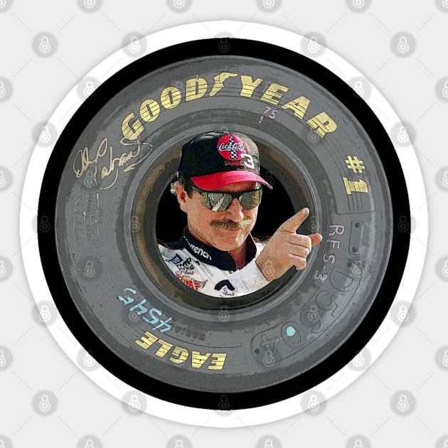 CHAMP Dale Earnhardt eagle - Dale Earnhardt - Sticker | TeePublic