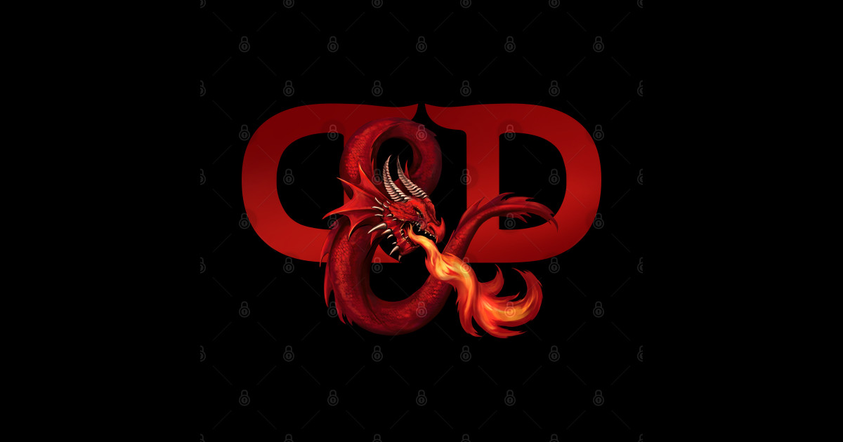 Dungeons and Dragons Logo - Dnd Logo - Sticker | TeePublic