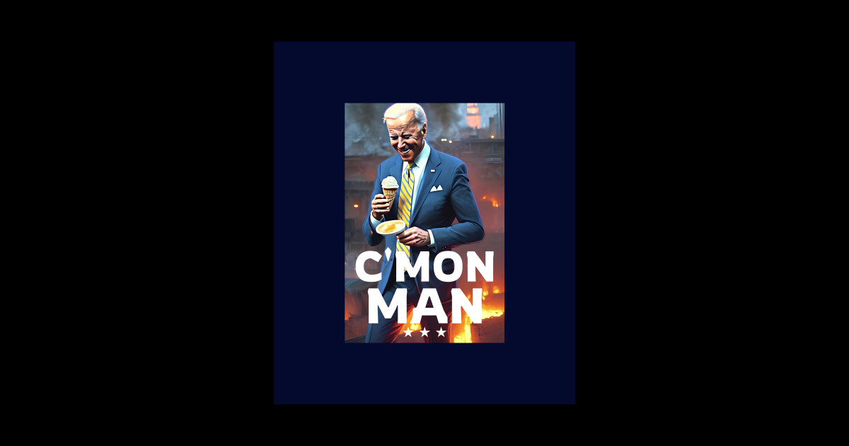 Cmon Man - Biden - Sticker | TeePublic