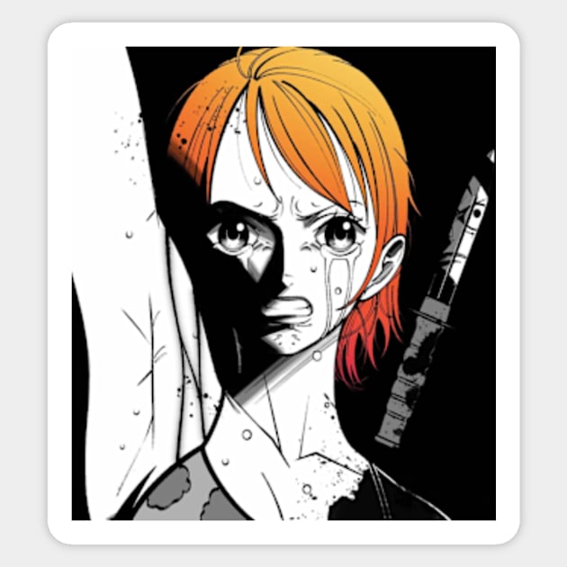 Nami One Piece - Nami One Piece - Sticker | TeePublic