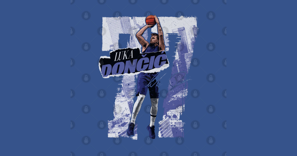 Luka Doncic Dallas Rough - Luka Doncic - T-Shirt | TeePublic