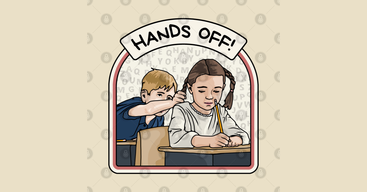 Hands Off! - Hands Off - T-Shirt | TeePublic