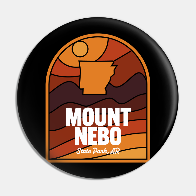 Mount Nebo State Park Arkansas - Mount Nebo State Park Ar - Pin | TeePublic