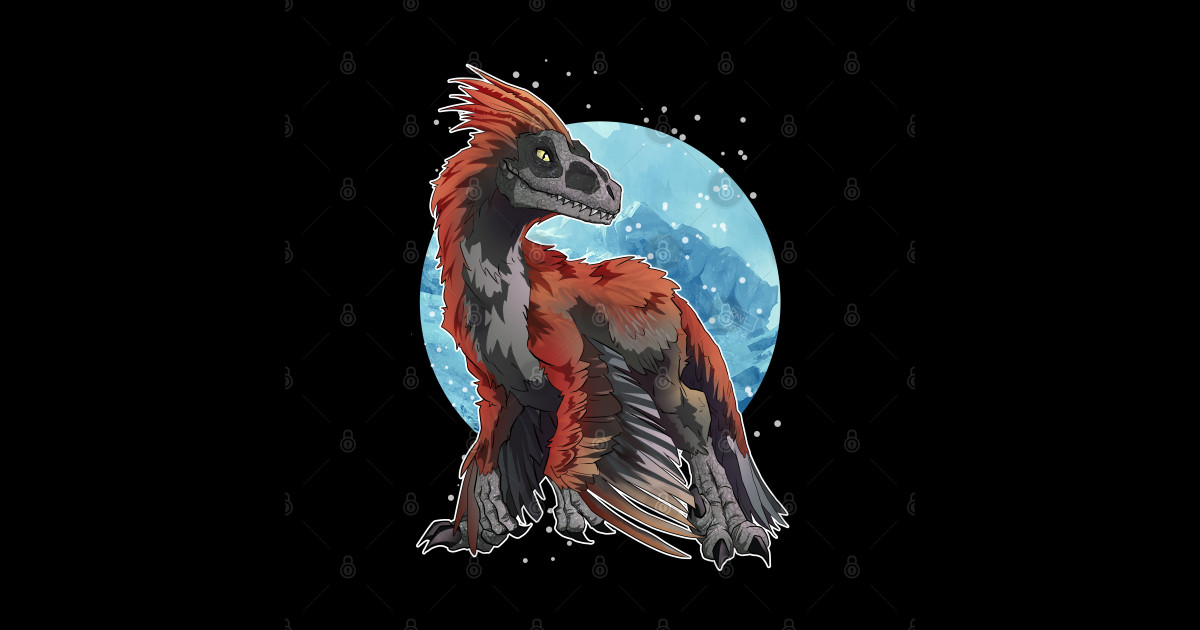 Pyroraptor - Dinosaur - Posters and Art Prints | TeePublic
