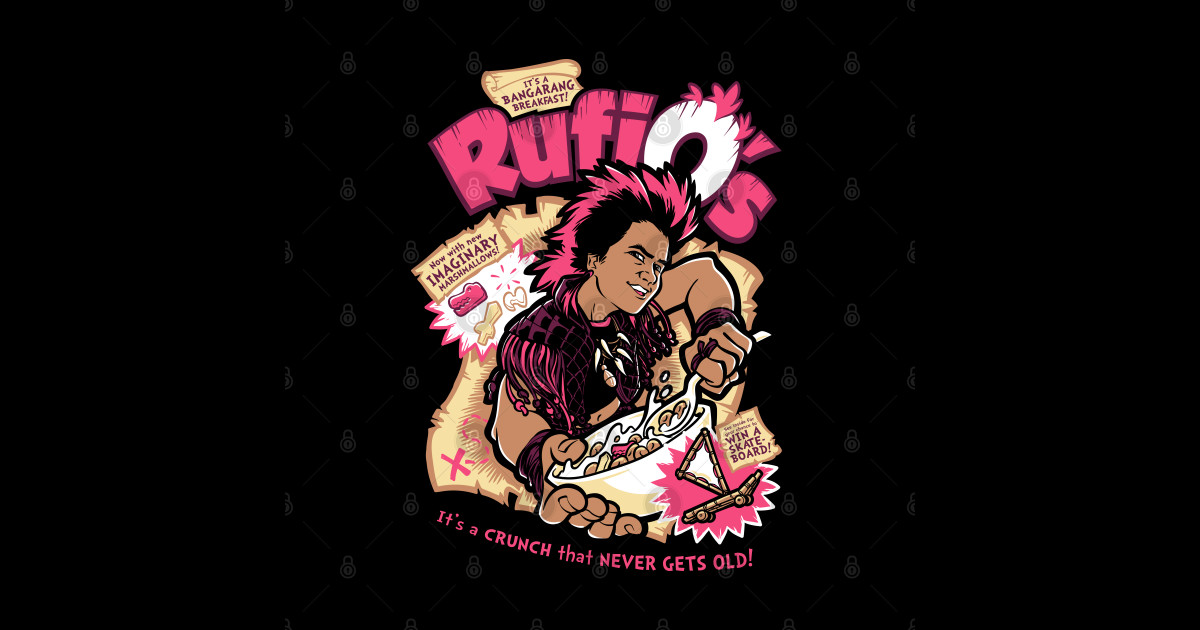 RufiO's Cereal - Peter Pan - Sticker | TeePublic