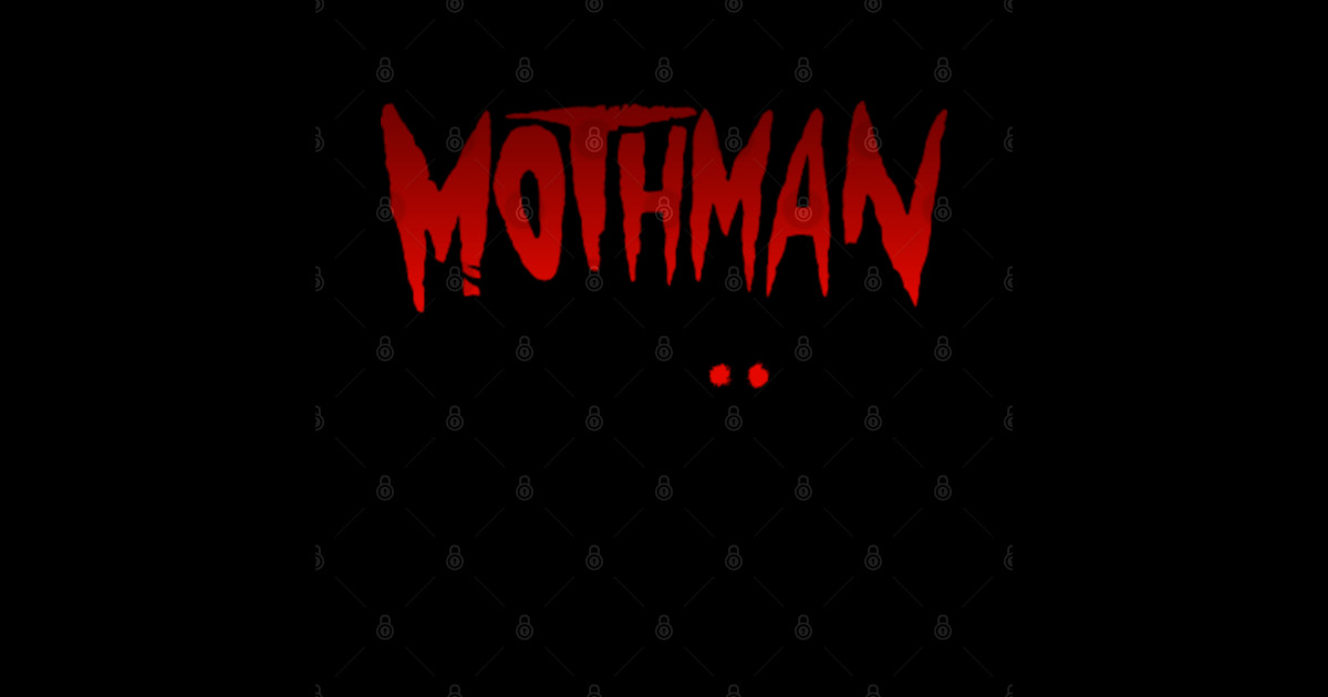 Mothman - Cool Vintage Cryptid Cartoon - Mothman - Sticker | TeePublic