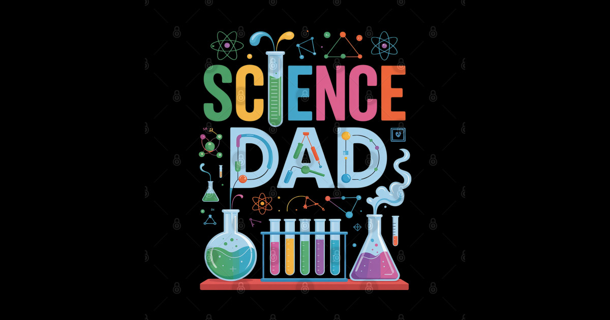 Science Dad Family Science Birthday Party Matching - Science Dad Family ...