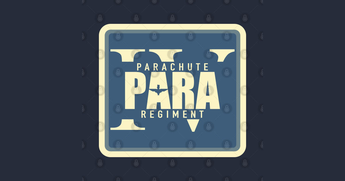 4th Battalion Parachute Regiment - British Army 4 Para - T-Shirt ...
