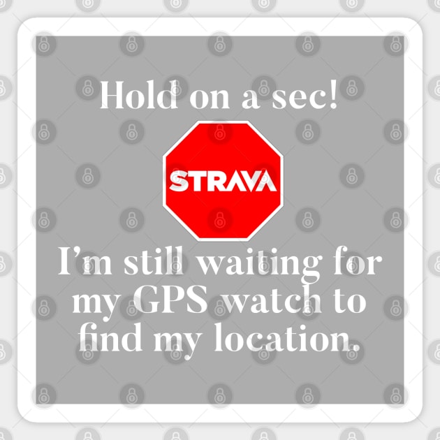 Retro Strava Stop Sign - Strava - Sticker | TeePublic