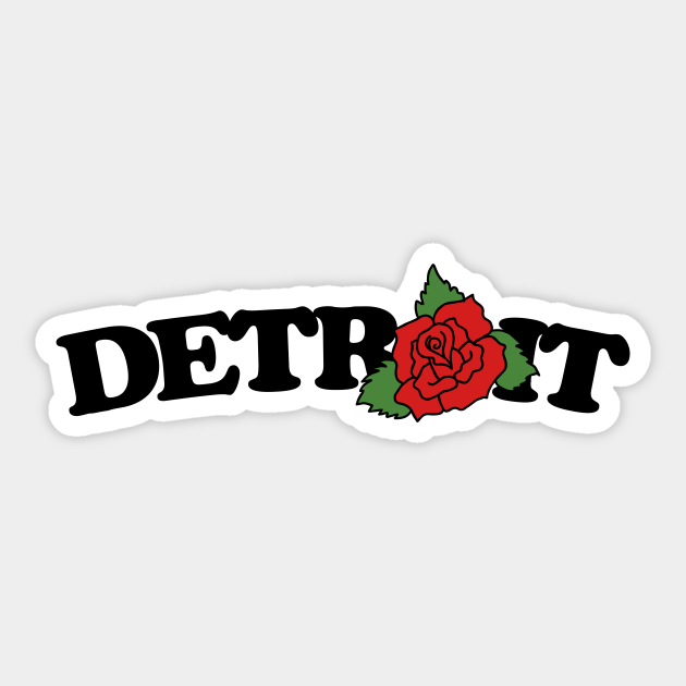 Detroit - Detroit - Sticker | TeePublic