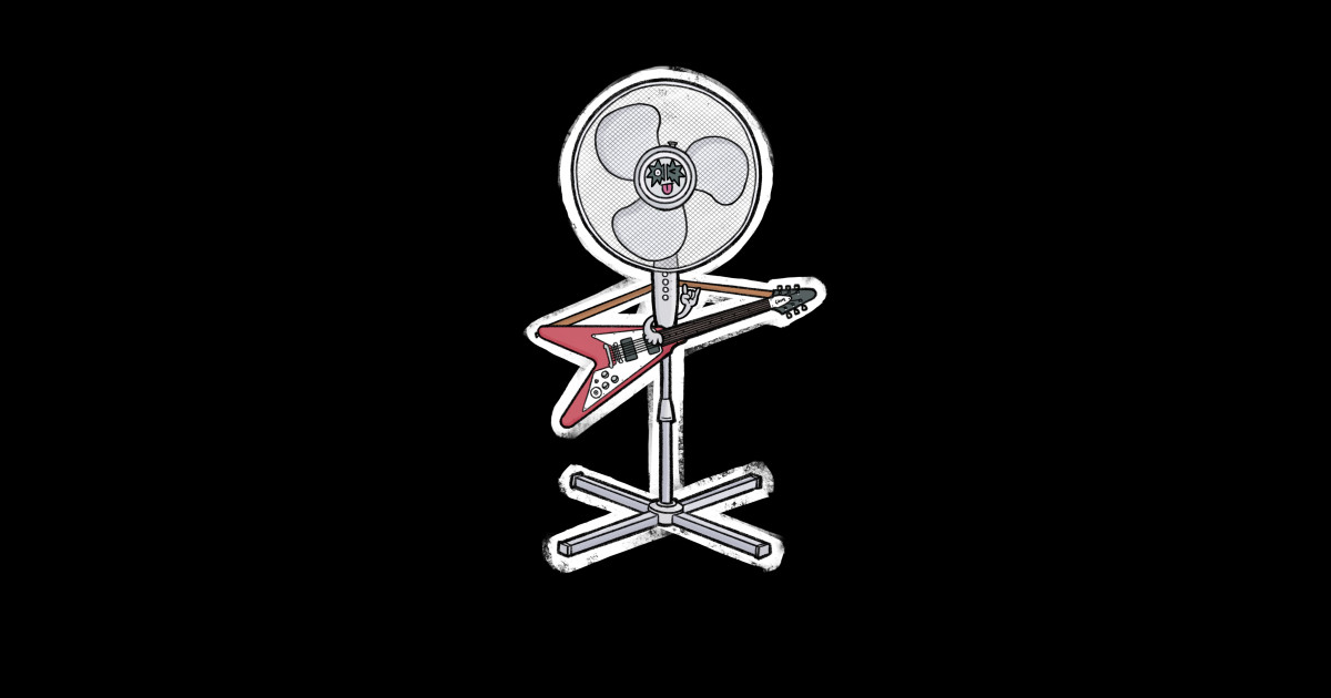Big Metal Fan - Heavy Metal - Sticker | TeePublic