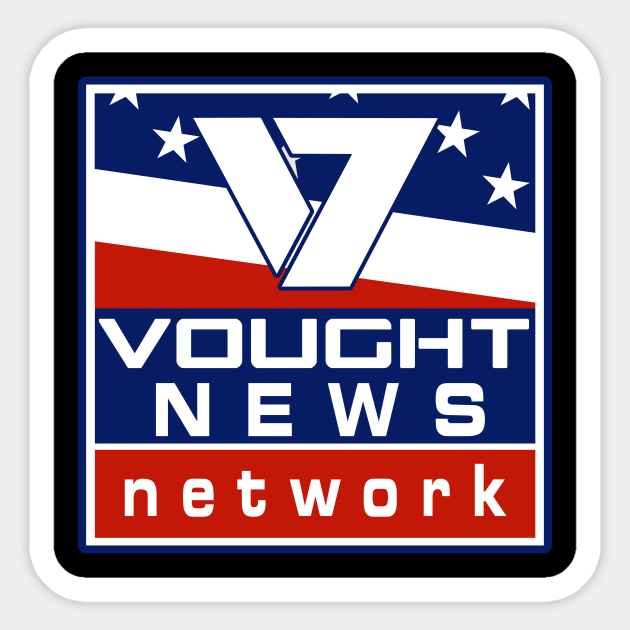 Vought News Network Logo - The Boys - Sticker | TeePublic
