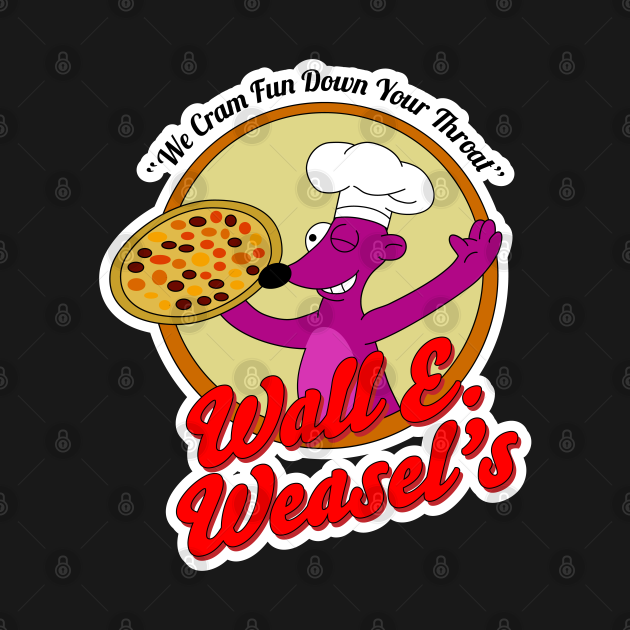 Wall E. Weasel's - Simpsons - T-Shirt | TeePublic