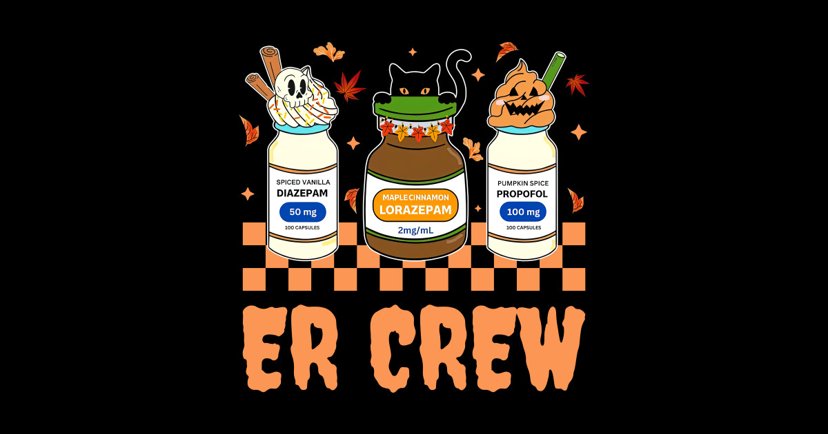 ER Crew Emergency Room Emergency Department Halloween Spooky - Er Crew ...
