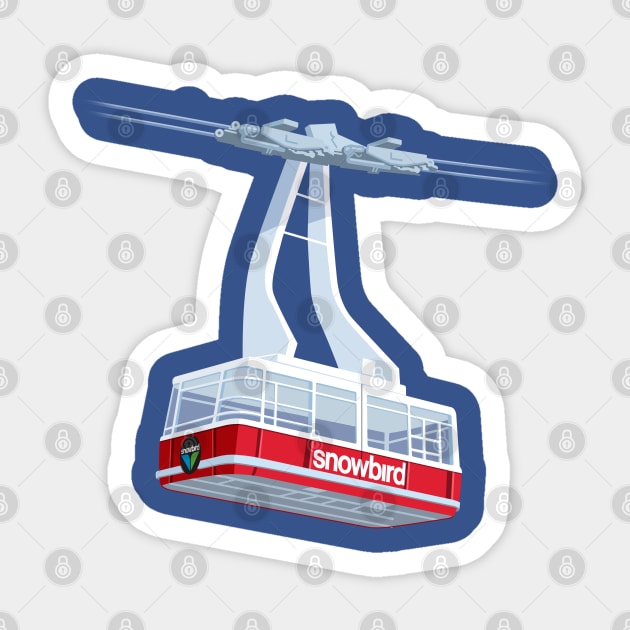 Snowbird Ski Resort - Snowbird - Sticker | TeePublic