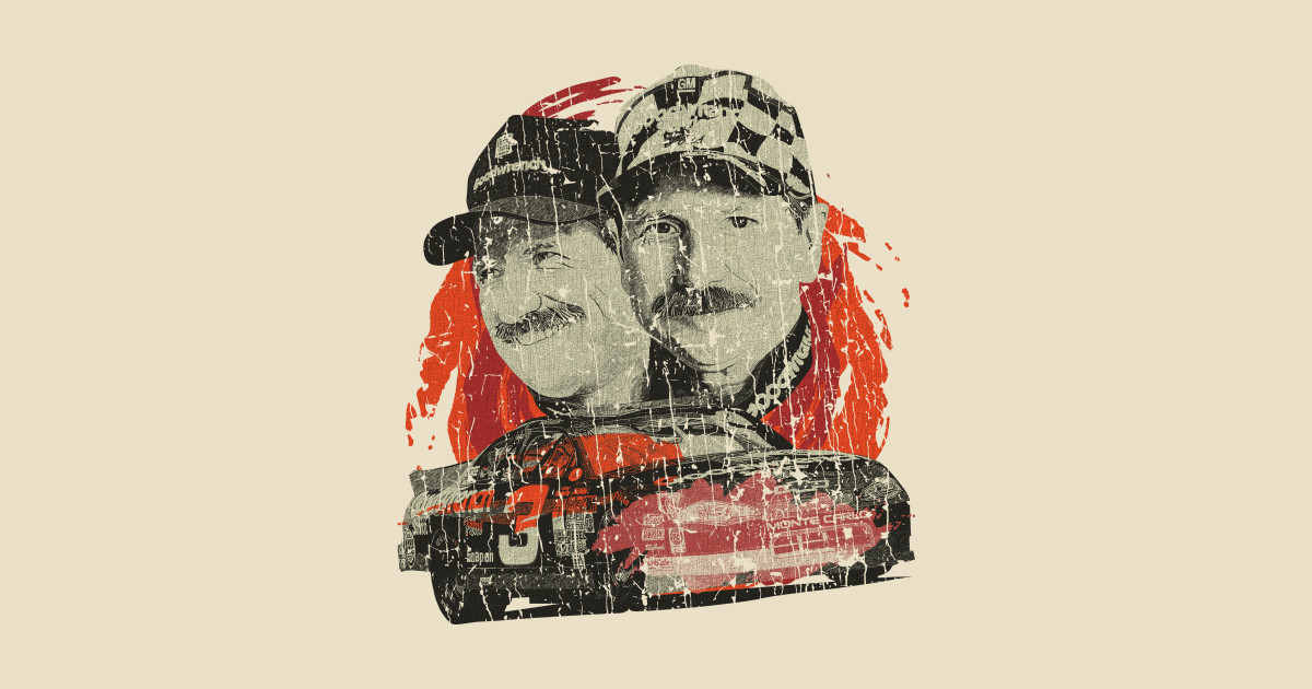 RETRO STYLE - Dale Earnhardt 70s - Retro - T-Shirt | TeePublic