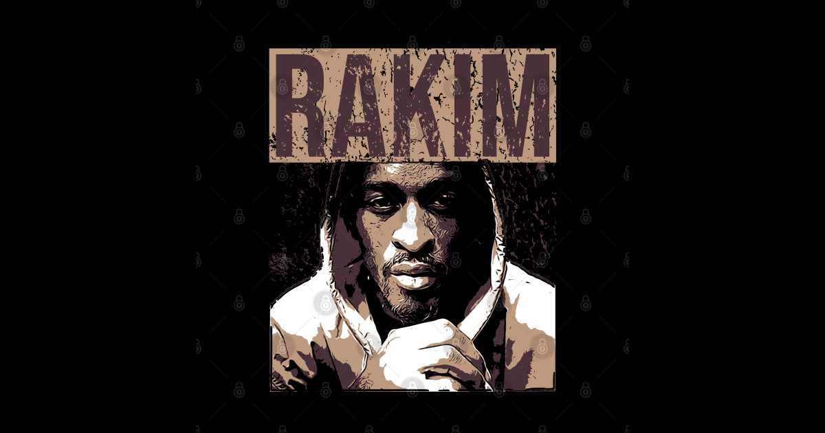 Rakim Allah, vintage poster - Rakim - Posters and Art Prints | TeePublic