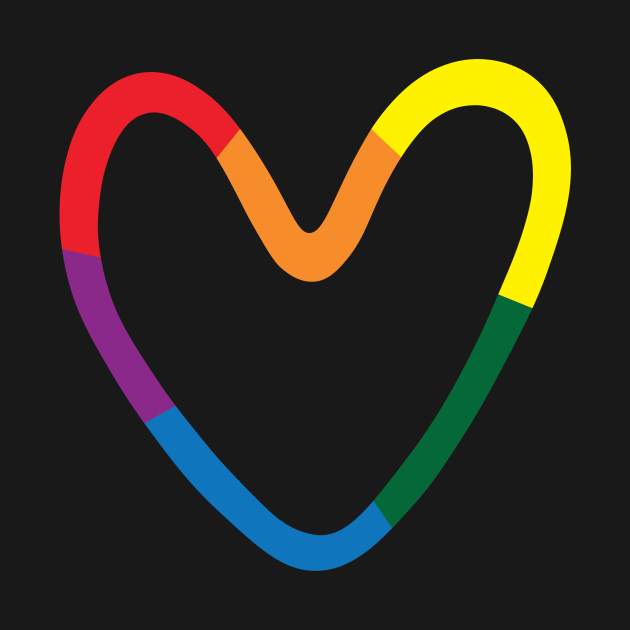 Subtle LGBT Pride, Minimalist LGBTQ Pride, Aesthetic Rainbow Design ...