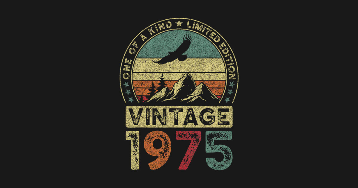 Vintage 1975 Limited Edition, Vintage 1975, Original Parts, Classic ...