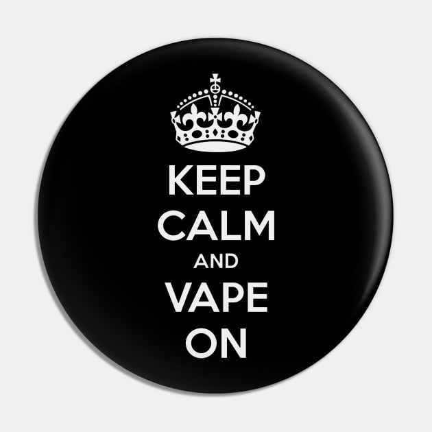 Keep Vaping - Popular - Pin | TeePublic