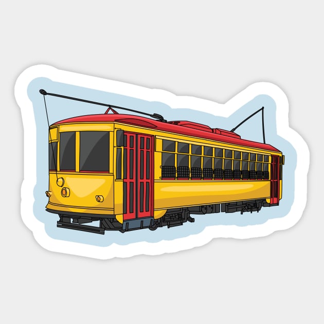 Mata trolley cartoon illustration - Mata Trolley Cartoon Illustration ...