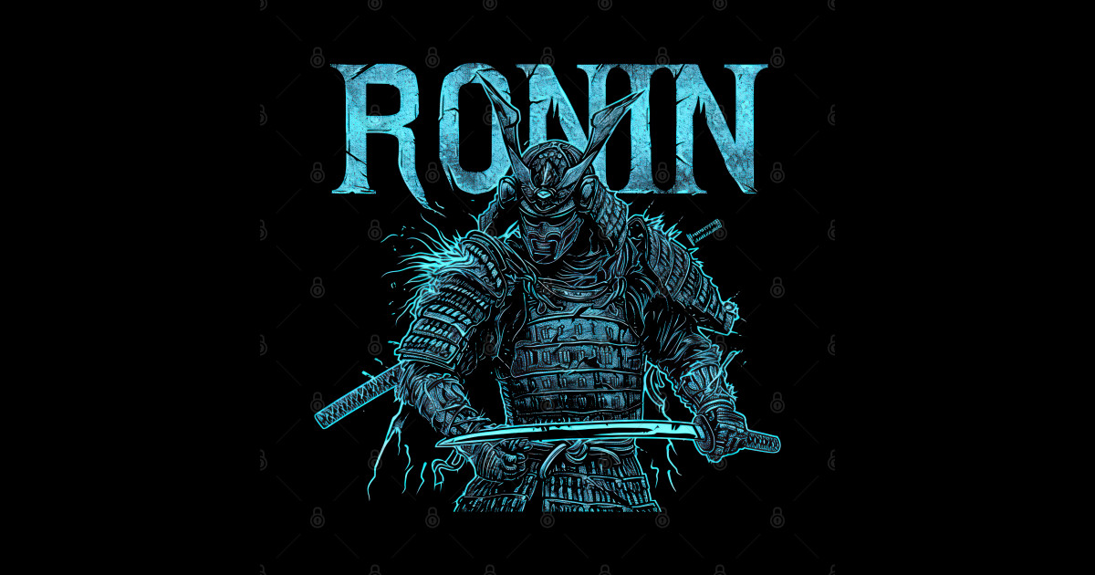 Path of the Ronin #1 - Ronin Samurai - Sticker | TeePublic
