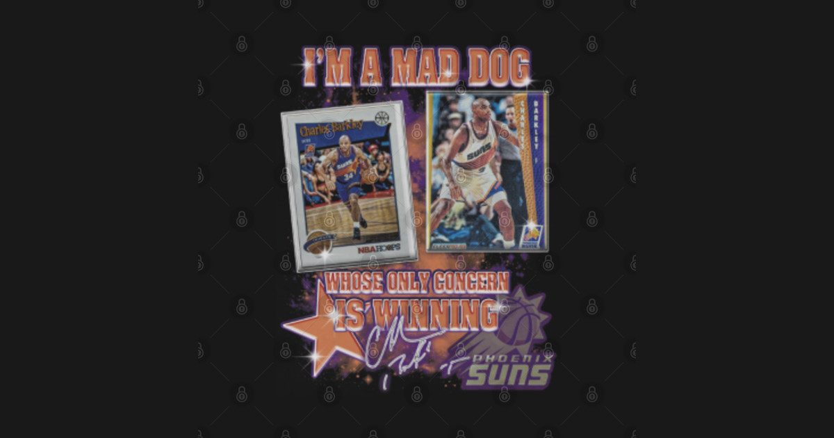 Charles Barkley I'm A Mad Dog - Charles Barkley - T-Shirt | TeePublic