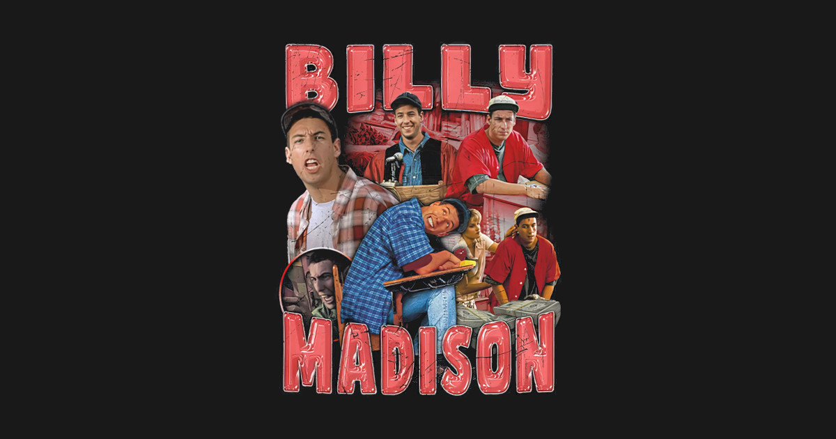 Billy Madison Retro Vintage - matteo-micallef #1817 - Billy Madison - T ...