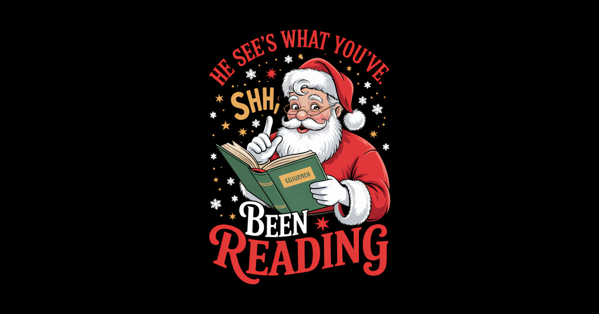 Reading Santa Bookish Christmas - Reading Santa Bookish Christmas ...