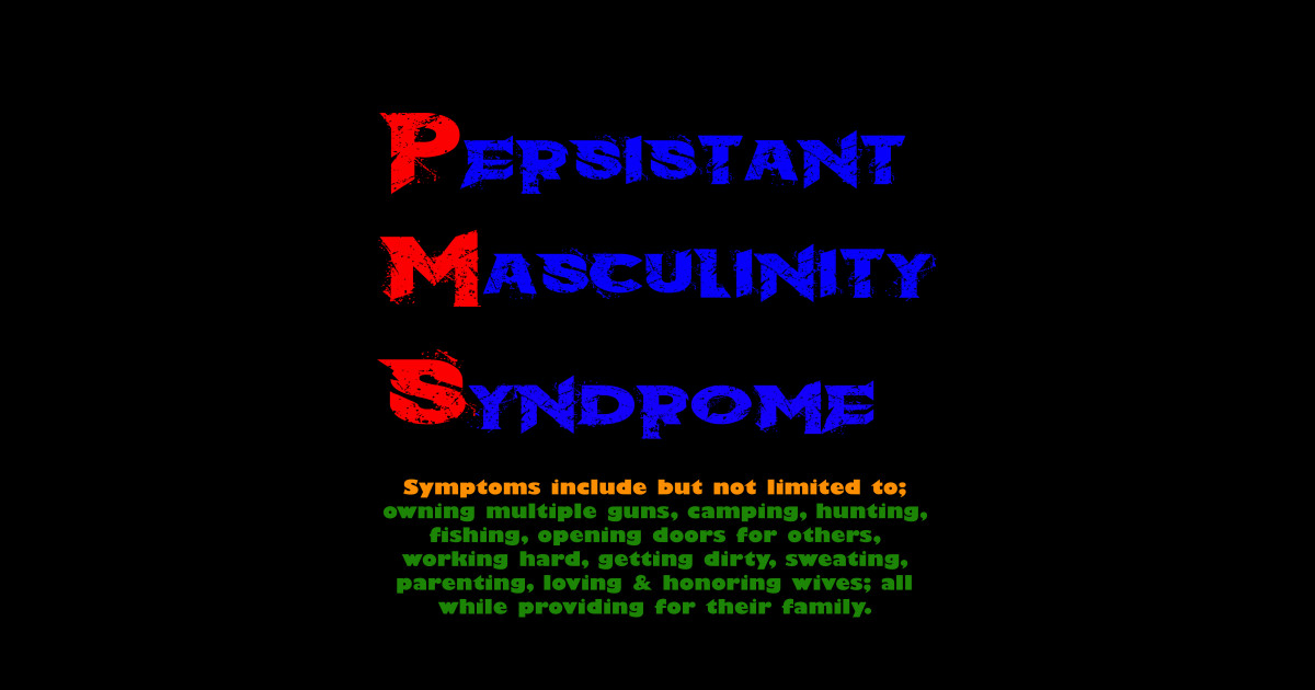 PMS for men - Pms - Sticker | TeePublic