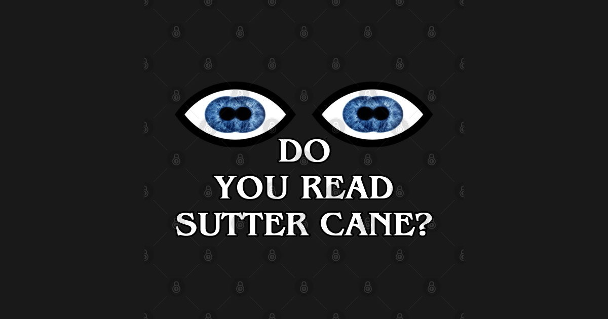 Do You Read Sutter Cane? - John Carpenter - T-Shirt | TeePublic