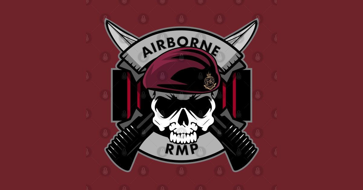 Airborne RMP - British Rmp Paratrooper - T-Shirt | TeePublic