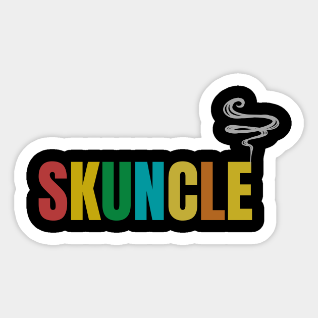 SKUNCLE - Skuncle - Sticker | TeePublic