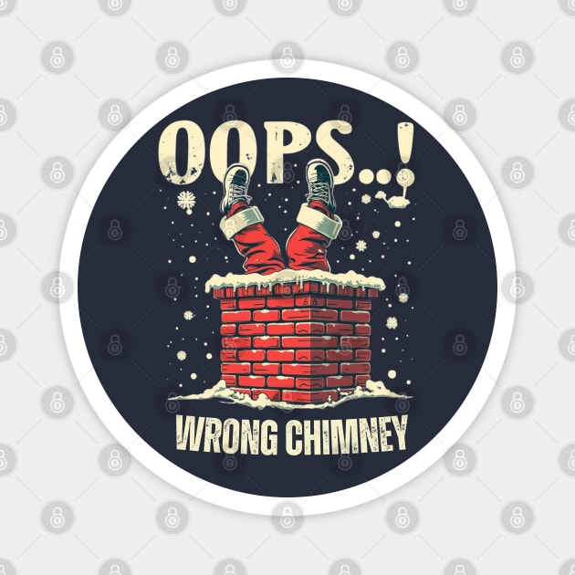 Funny Christmas gift - Santa Claus Stuck in Chimney - Christmas Humor ...