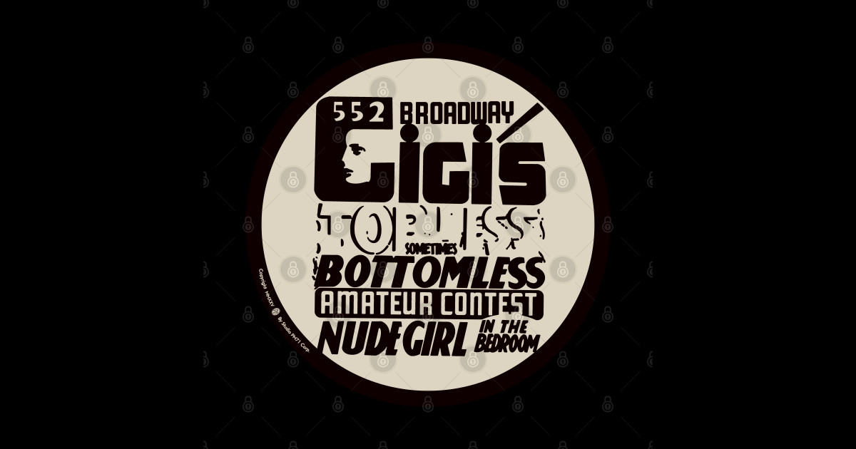 Vintage Gigi's San Francisco Strip Club - Vintage - Posters and Art ...