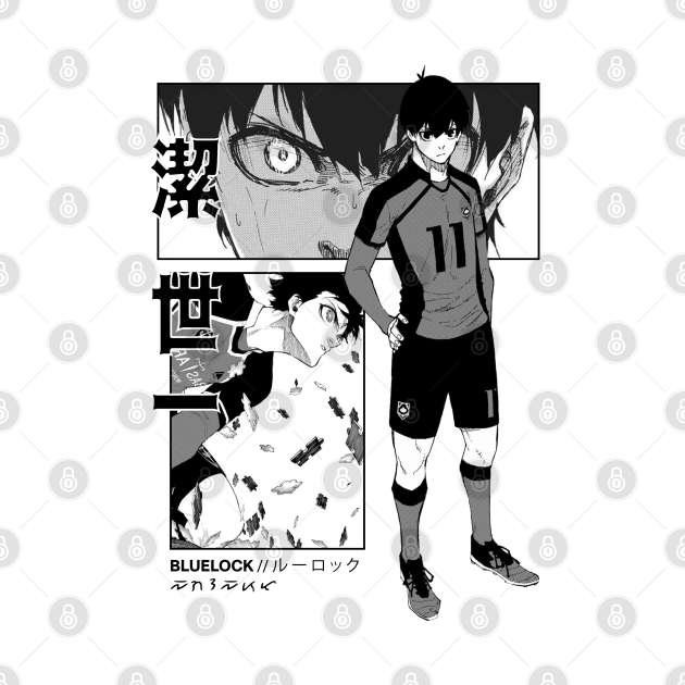 Egoist Isagi - Bluelock - T-Shirt | TeePublic