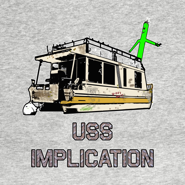 USS Implication - Diddy Boat - T-Shirt | TeePublic