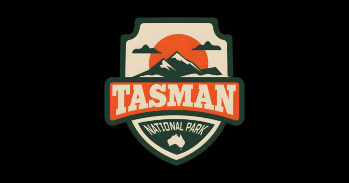 Tasman National Park - Tasman National Park - Sticker | TeePublic
