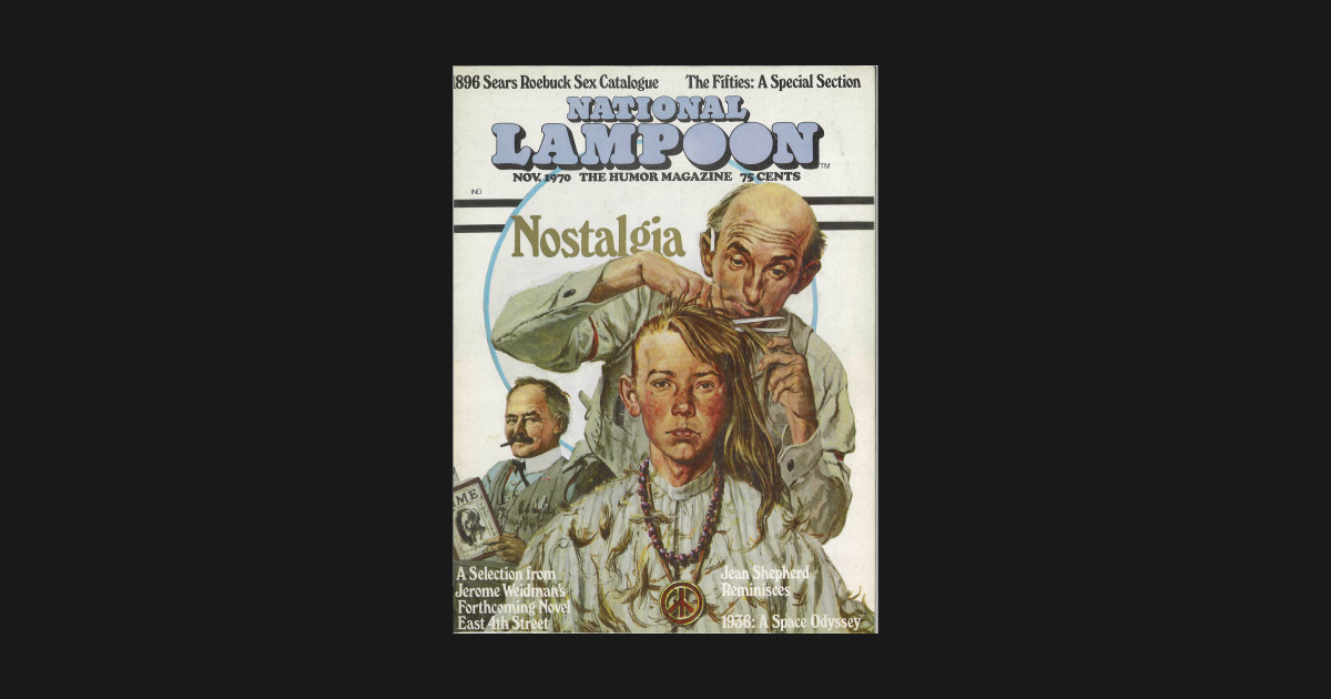 National Lampoon Nostalgia Cover - National Lampoon Cover - T-Shirt ...
