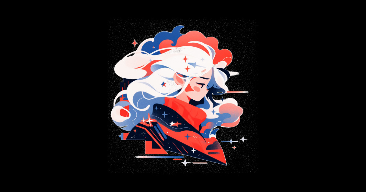 Ethereal Beauty Reborn, Tokyo Pop - Anime Girl - Sticker | TeePublic