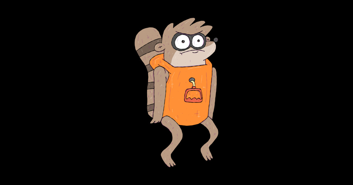 Regular Show - Rigbaby Muscle Mentor - Regular Show - Posters and Art ...