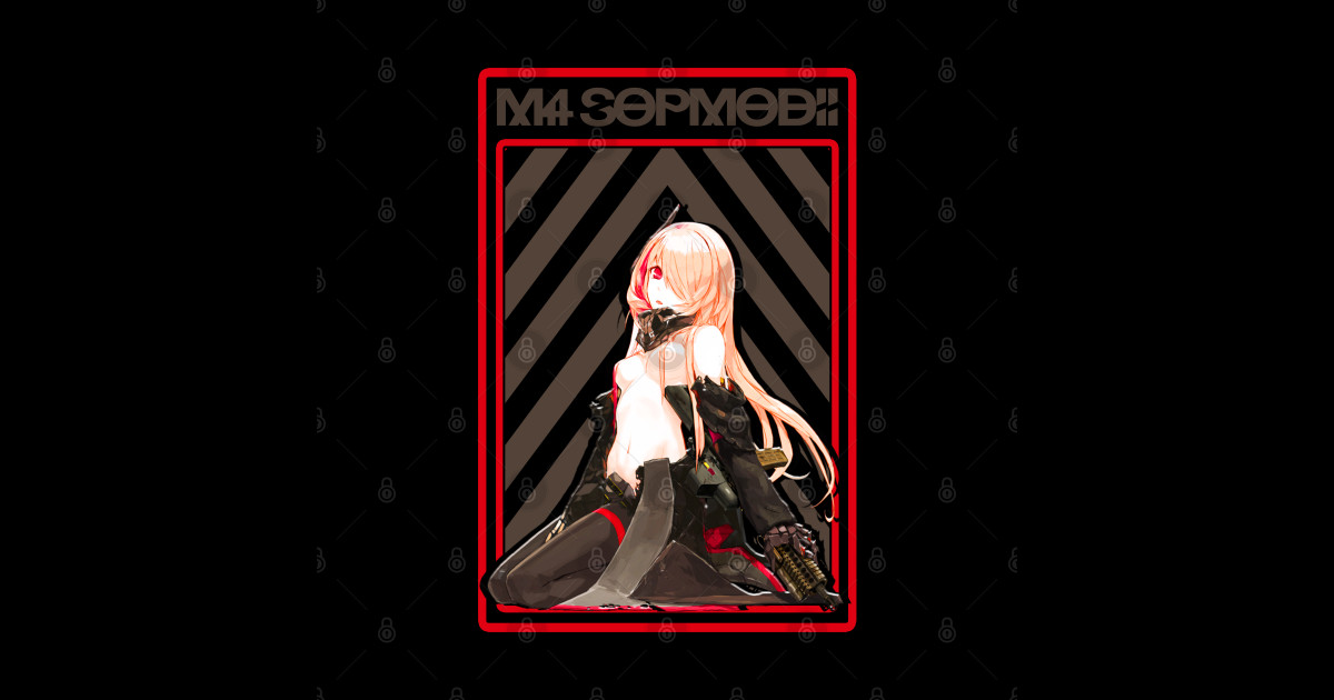 M4 Sopmodii | Girls Frontline - Girls Frontline - Posters and Art ...